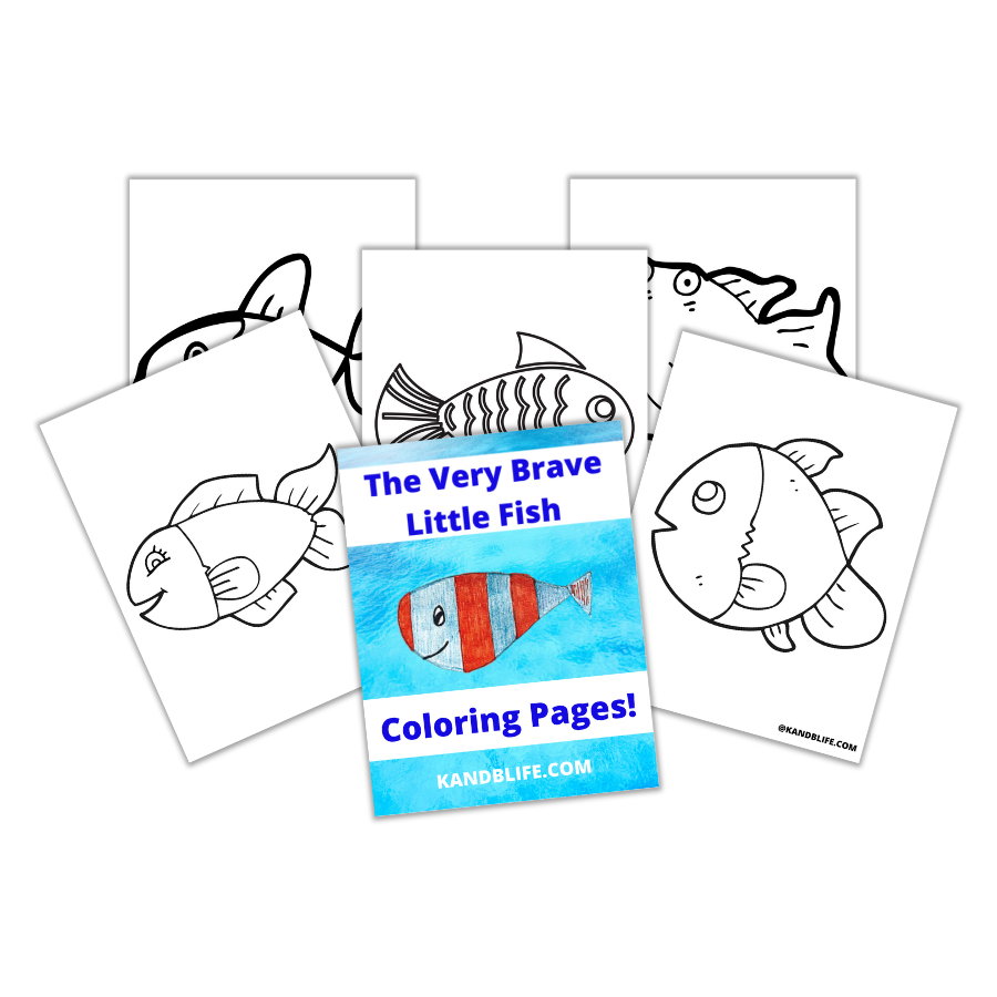 A Children's Story | The Very Brave Little Fish - K and B Life